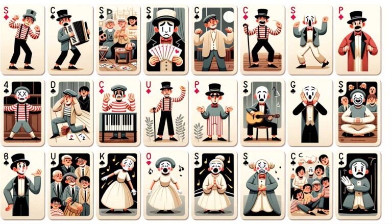 Jeux de mimes en famille : Guide pour une soirée inoubliable - 123 ...